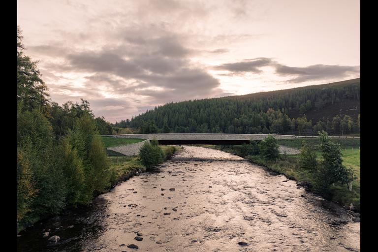 Moxon unveils new bridge in Aberdeenshire | News | Building Design